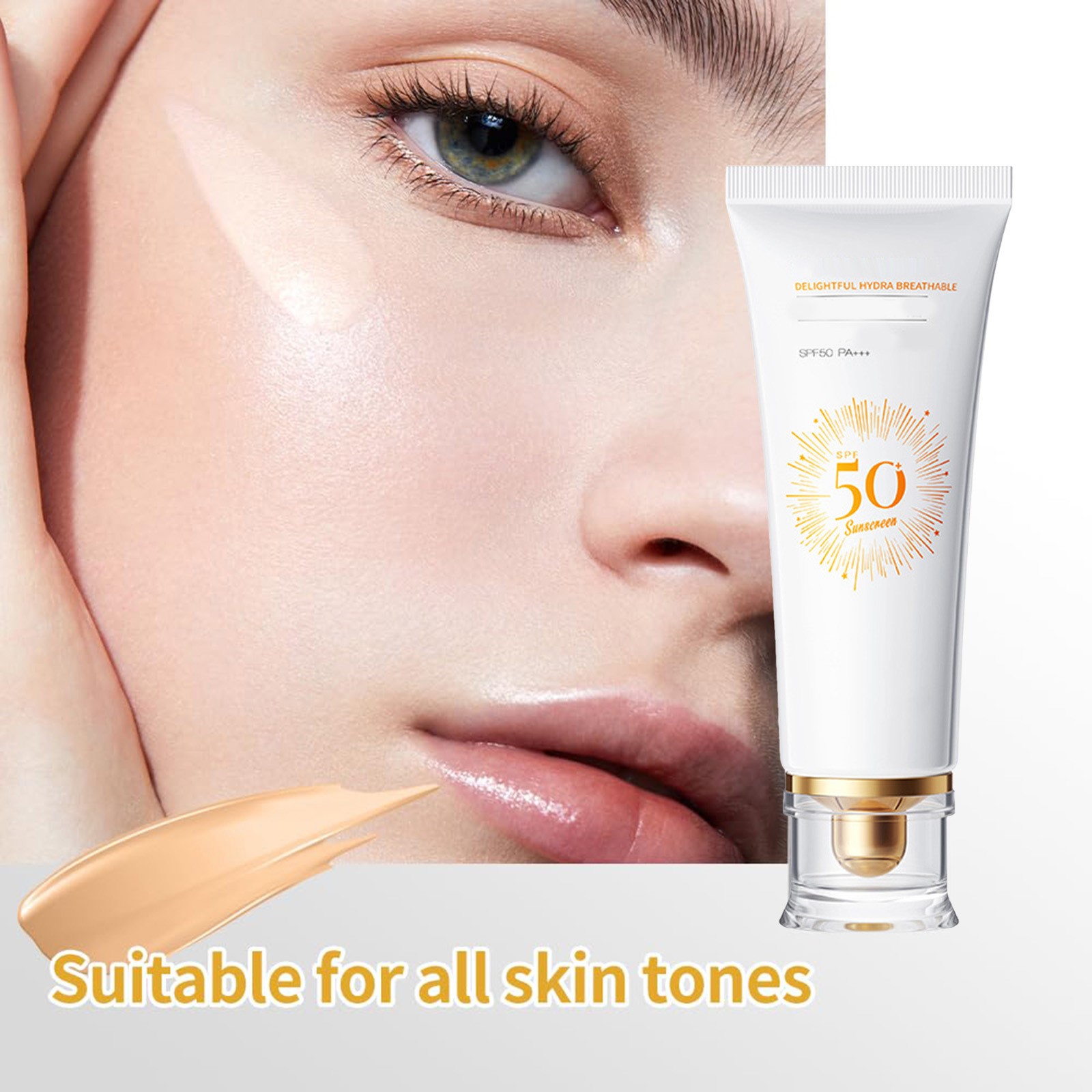 Leiity Skin Sunscreen Face Isolation Summer Protective Sunscreen 40g ...